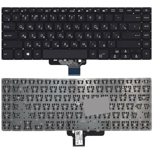 Клавиатура для ноутбука Asus X510U черная