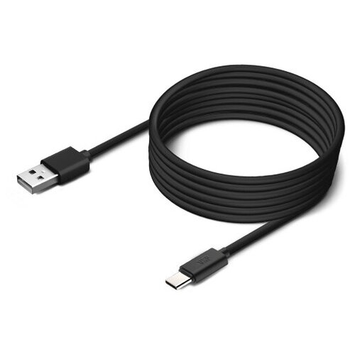 Кабель Borasco USB - Type-C, 2А, 2м, черный