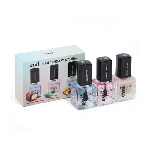 E.Mi, Набор Nail Therapy System, 9 мл