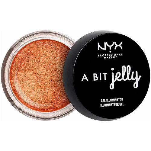 NYX professional makeup Хайлайтер A Bit Jelly Gel Illuminator, bronze