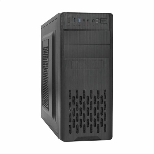 Корпус Miditower ExeGate CP-606U-AB400 (ATX, AB400 с вент. 8см, 1*USB+1*USB3.0, аудио) EX292995RUS