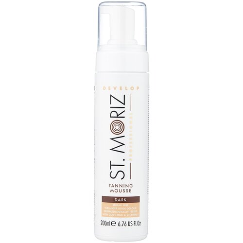 St.Moriz мусс для автозагара Professional Tanning Mousse Dark 200 мл