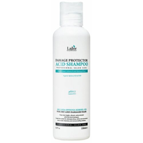 Lador Шампунь для волос с аргановым маслом Damaged Protector Acid Shampoo 150ml