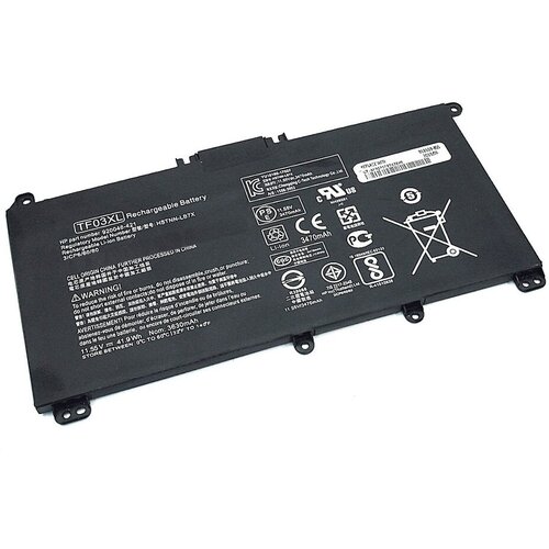 Аккумуляторная батарея для ноутбука HP 15-CC 15-CD (TF03XL) 11.55V 41,7Wh