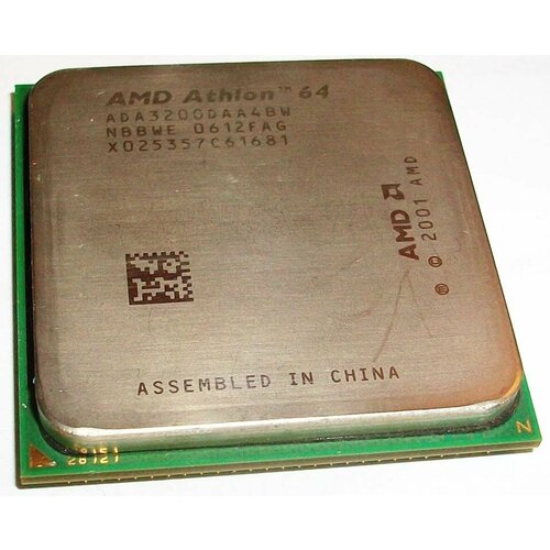 Процессор AMD Athlon 64 3200+ Winchester S939,  1 x 2000 МГц, OEM