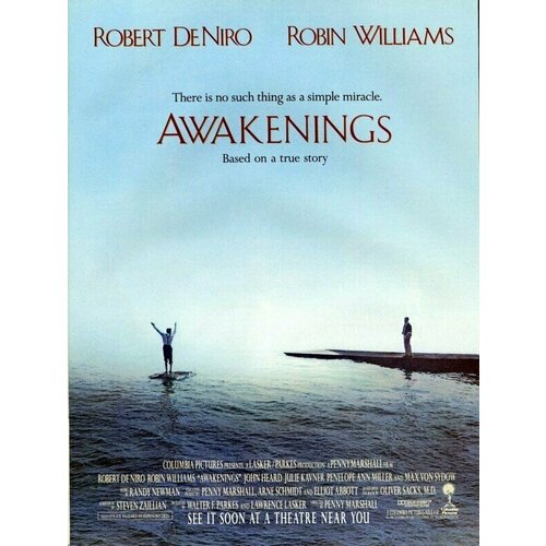 Плакат, постер на холсте Пробуждение (Awakenings), Пенни Маршалл. Размер 42 х 60 см
