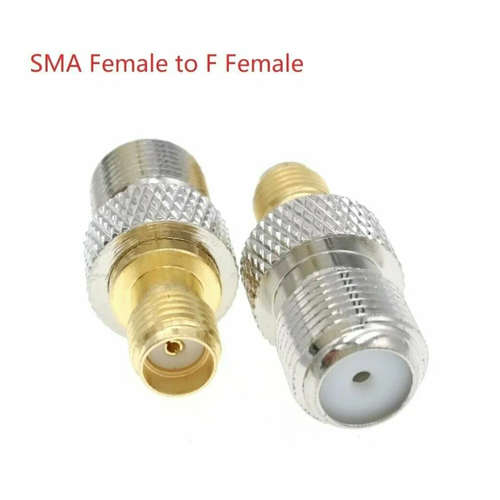 Переходник SMA Female (мама) -F Female (мама)