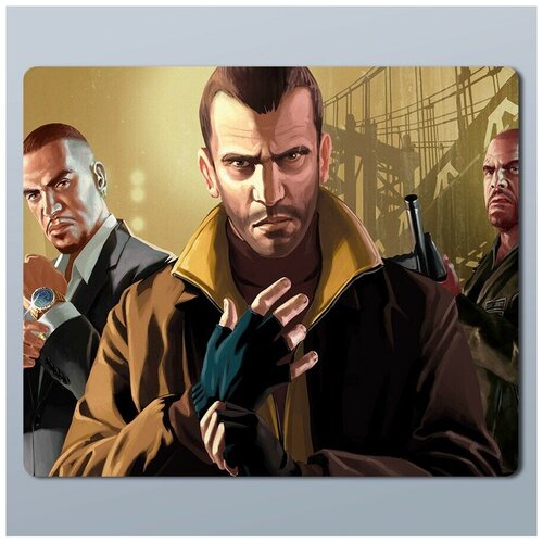 Коврик для мыши с принтом игры Grand Theft Auto Episodes from Liberty City - 724