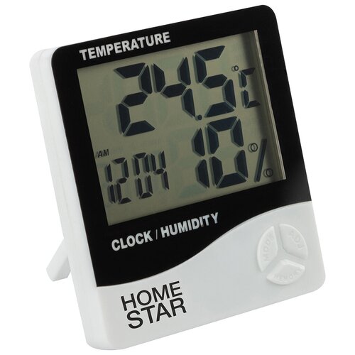Термометр-гигрометр цифровой HS-0108 (1/50/150) "HOMESTAR"