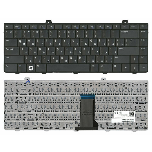 Клавиатура для ноутбука Dell C279N русская, черная