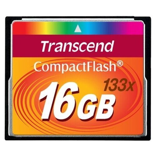 Карта памяти Transcend CompactFlash Standard (50/20MB/s) 16GB