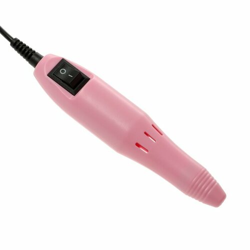 Luazon Home Сменная ручка для маникюрного аппарата Luazon LMM-002, пластик, розовая