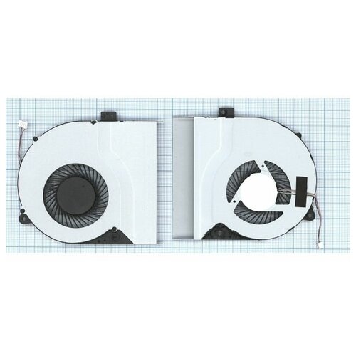 Вентилятор (кулер) для ноутбука Asus K46, K56 (версия 1, для одного радиатора)