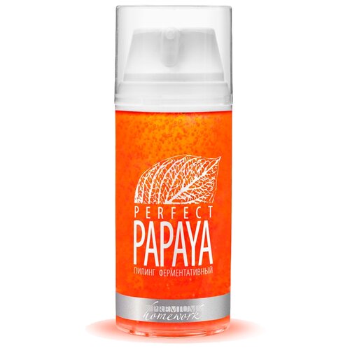 Premium пилинг для лица Homework Perfect Papaya ферментативный, 100 мл