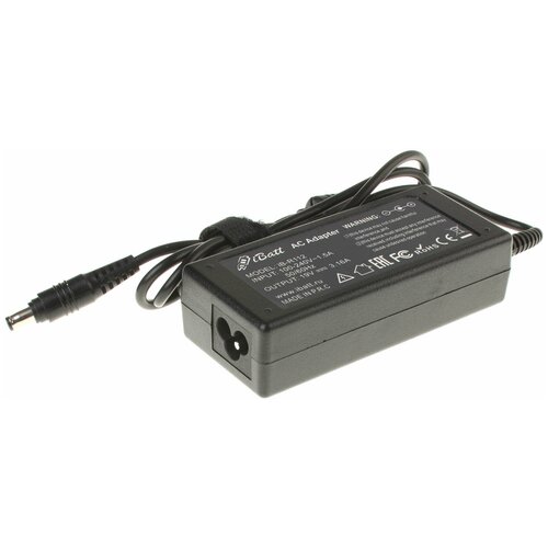 Блок питания iBatt iB-B1-R112 19V 3,16A, 60W, разъём 5.5*3.3 mm, pin для Samsung CPA09-004A, AD-6019R, ADP-60ZH/A,