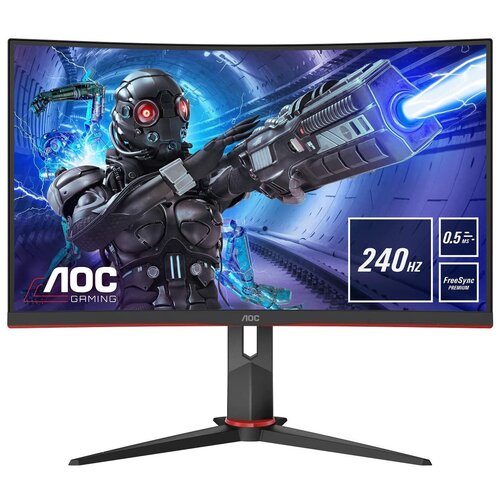 LCD AOC 27" Gaming C27G2ZU {VA 1920x1080 240Hz 0.5ms 300cd 3000:1 16:9 8bit 178/178 2xHDMI2.0 DisplayPort1.2 FreeSync