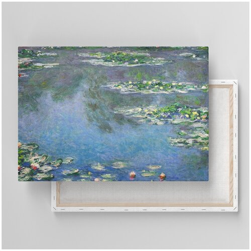 Картина на холсте с подрамником / Monet Claude - Water Lilies, 1906 / Клод Моне