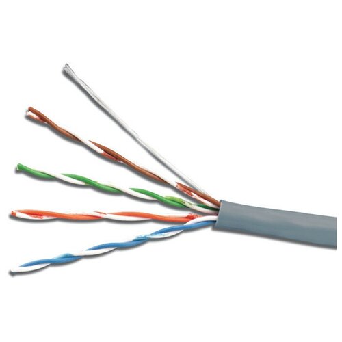 Сетевой кабель 5bites UTP / SOLID / 5E / 24AWG / CCA / PVC / 100M US5505-100A