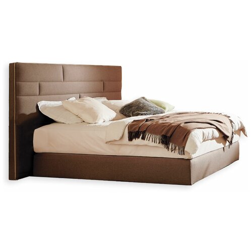 Кровать Домино 200х200 см, ПМ, цвет и материал на выбор