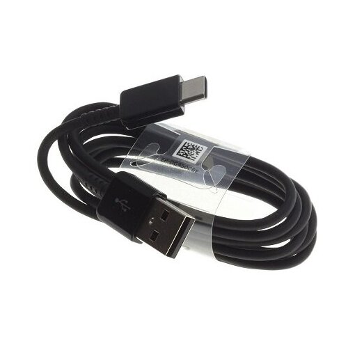 Usb Кабель для быстрой зарядки EP-DG950CBE (USB - Type-C) для Samsung черный (тех. упаковка)