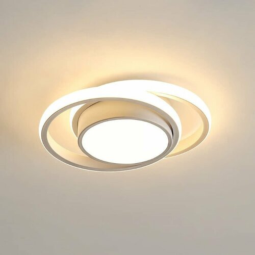 Потолочный светильник, DAXGD, DG308727,32 Вт, Круглый , цвет: белый, теплый белый свет