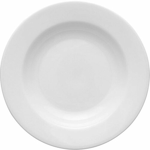 Набор из 6 глубоких тарелок "Kaszub-Hel" круглая, 22,5х22,5х3 см, 300 мл, белый, фарфор, Lubiana, 0220