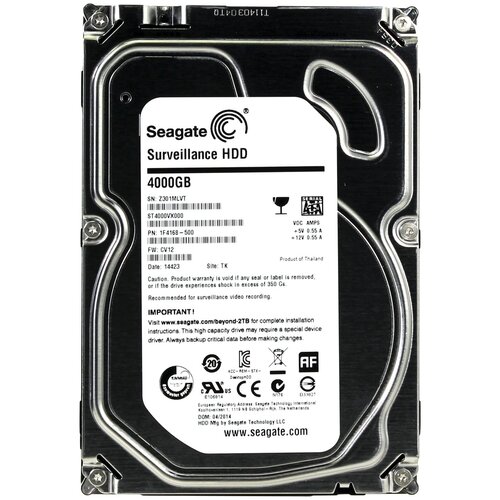 Жесткий диск Seagate 4 ТБ ST4000VX000