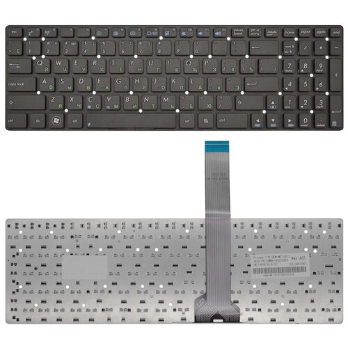 Клавиатура для ноутбука ASUS X751L черная