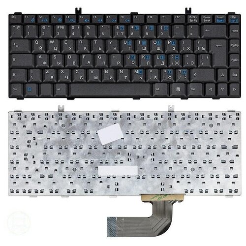 Клавиатура для ноутбука Fujitsu-Siemens Amilo LA1703 La1705 черная