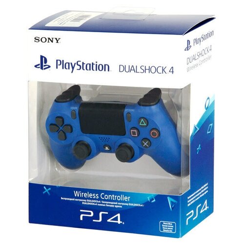 Геймпад Sony PlayStation беспроводной DualShock 4 v2 Blue (CUH-ZCT2E)