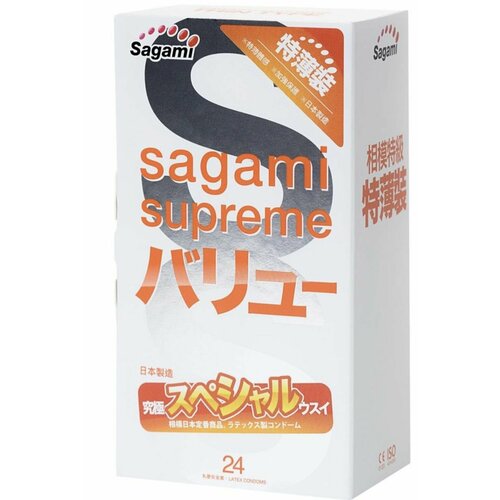 Sagami Ультратонкие презервативы Xtreme Superthin - 24 шт