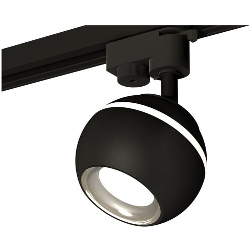 Комплект трекового светильника Ambrella XT1102042 SBK/PSL черный песок/серебро полированное MR16 GU5.3 LED 3W 4200K (A2521, C1102, N7023)