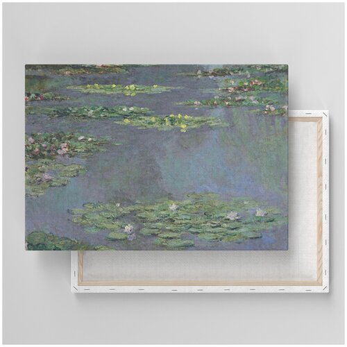 Картина на холсте с подрамником / Monet Claude - Water Lilies, 1905 / Клод Моне