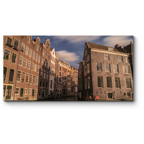 Модульная картина Прекрасный Амстердам 40x20