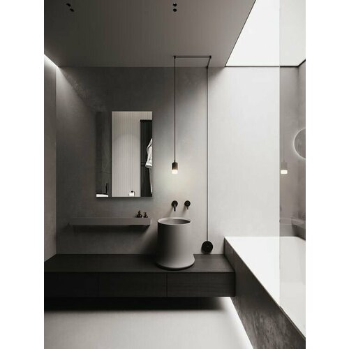 Зеркало для ванной Qwerty 80*60 вертикальное без подсветки