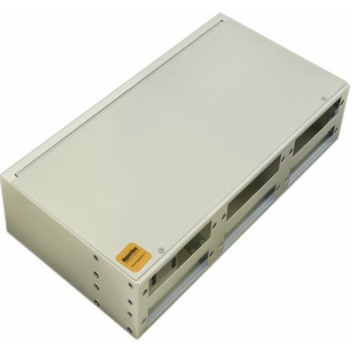 Оптический бокс Hyperline (FO-19R-2U-6xSLT-W140H42-48UN-GY)