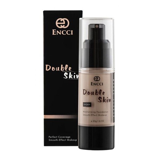 Encci Тональный крем Double Skin, 30 мл/30 г, оттенок: 01 Ivory