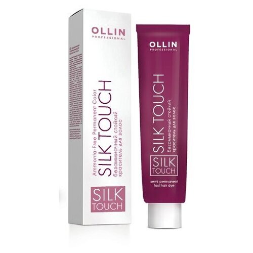 Краска для волос Ollin Professional Silk Touch Краситель безаммиачный, стойкий 60 мл, Цвет 9/12 блондин пепельно-фиолетовый