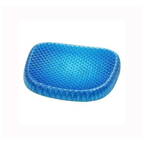 Гелевая подушка на сидение для снятия напряжения, синяя