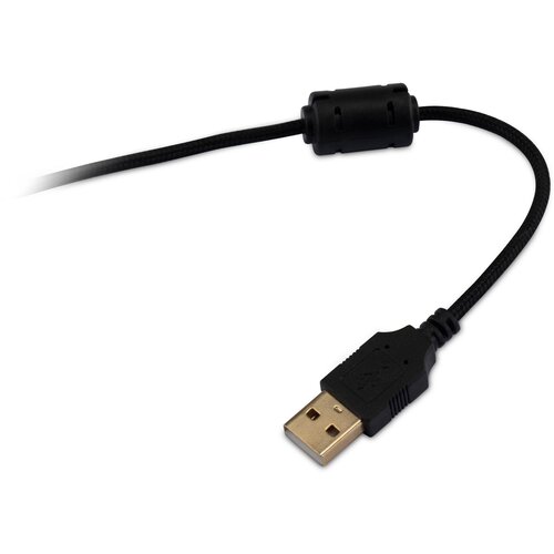 Клавиатура Оклик 715G черный USB Multimedia for gamer LED (1680657)