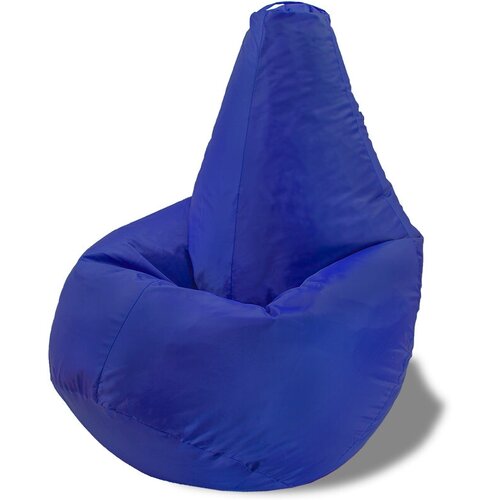 Кресло-мешок Груша Тёмно-синий цвет (размер XL) PuffMebel, ткань Оксфорд
