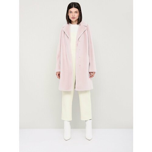 Пальто ALEF, размер 54, розовый