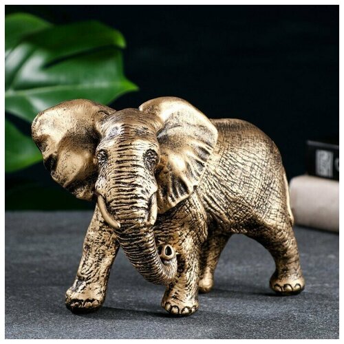 Фигура "Слон африканский" бронза