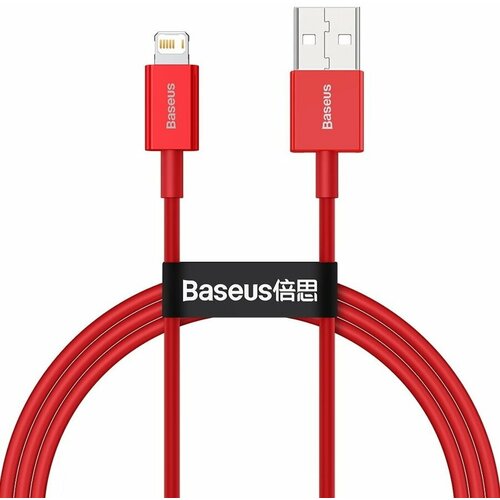 Кабель Baseus Superior Series Fast Charging Data Cable USB to Lightning 2.4A 2m Red (CALYS-C09)