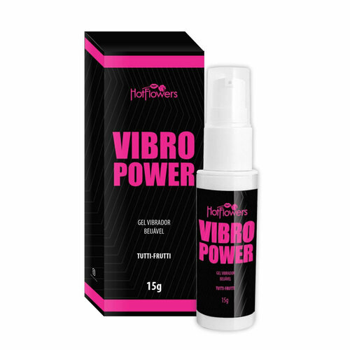 Гель «Vibro Power» с эффектом вибрации и вкусом тутти-фрутти