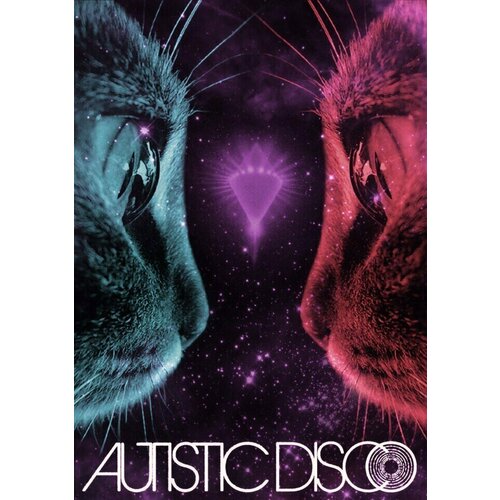 Плакат, постер на холсте Autistic Disco/Аутичная дискотека. Размер 30 х 42 см