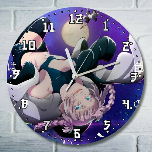 Настенные часы УФ с рисунком аниме Call of the Night - 3509