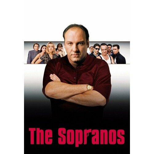 Плакат, постер на бумаге Клан Сопрано (The Sopranos), Тимоти Ван Паттен, Джон Паттерсон, Аллен Култер. Размер 21 х 30 см