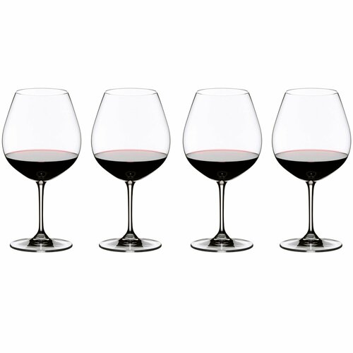 4 бокала для красного вина RIEDEL Vinum Pinot Noir (Burgundy Red) Pay 3 Get 4 725 мл (арт. 5416/07-23)