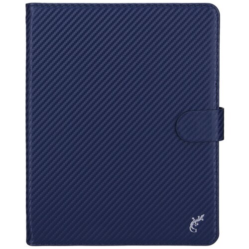 Универсальный чехол-книжка для планшетов 9-11 дюймов ( 252 * 195 мм ), карбон темно-синий